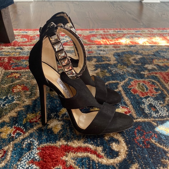Jimmy Choo | Shoes | Jimmy Choo Black Heels New With Tag And Bag Size 36 | Poshmark